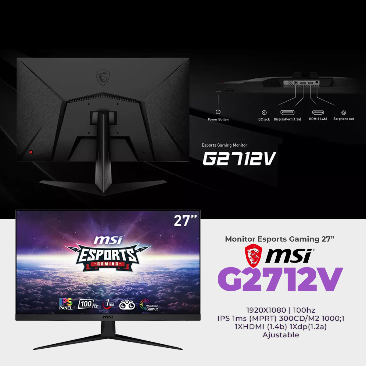 Monitor Esports Gaming» – Markosoft